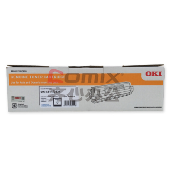 OKI C811/831DN 原装大容量墨粉 黑色（单位：盒）